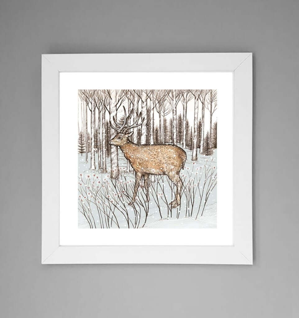Reindeer Print - Fay's Studio